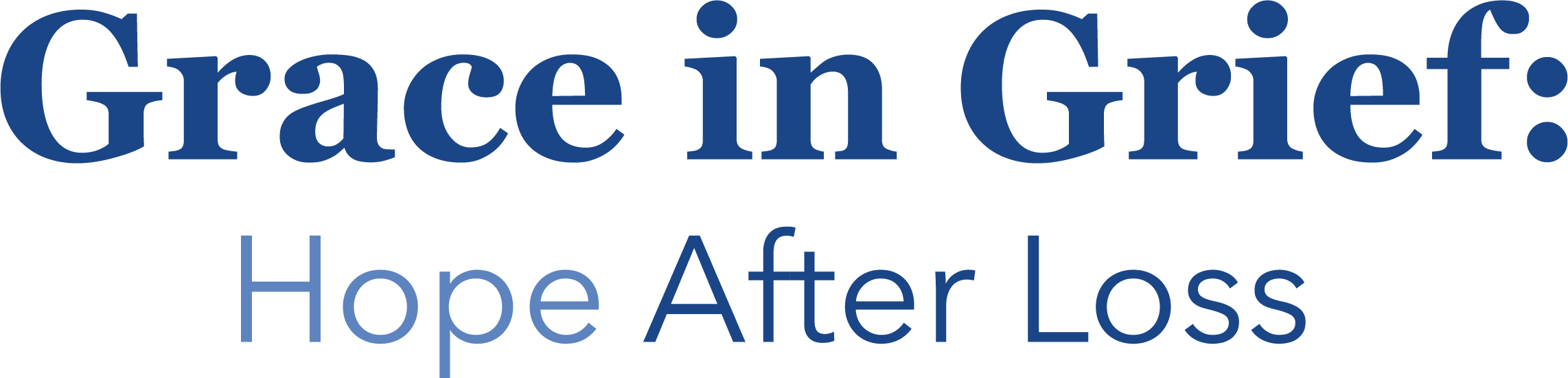 Grace In Grief Hope After Loss